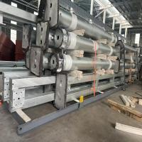 China Steel Pipe Column Beams Processing Steel Structure Fabrication CE AISC for sale