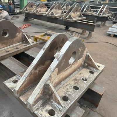China Special High Strenth Welding Thick Steel Base For Different Steel Structure for sale