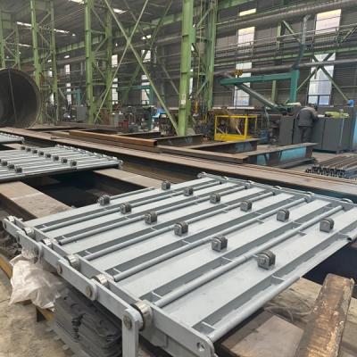 China S355 S235 Industrial Steel Chain Plate Conveyor Belt Heavy Duty for sale