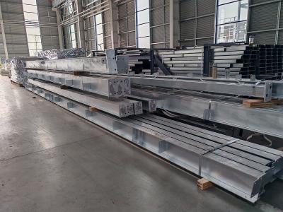 China Q235B Q355B Modern Dairy Barn Steel Frame Fabrication Weather Resistant for sale