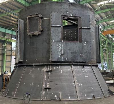China Steel structure fabrication & installation for industrial plants and workshops for sale