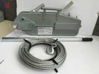 China 54KN Handle Wire Rope Hoist Overhead Pilot Pulling Hoist Transmission Line Stringing Tools for sale