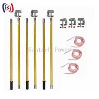 China 1000mm-5500mm Grounding Lead 10KV-500KV With 25-50mm2 Copper Wire for sale