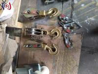 China Casting Steel 50KG Hoisting Tackle  Sheave Hoist Sheave for sale