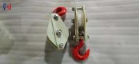 China Lightweight Hoisting Tackle Aluminum Alloy And MC Nylon Single Sheave Pulley Block for sale