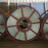 China 9mm-42mm Pilot Wire In Transmission Line Galvanized Braided Anti Twist Wire Rope for sale