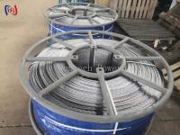 China 9mm-42mm Pilot Wire In Transmission Line Galvanized Braided Anti Twist Wire Rope for sale