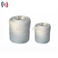 China 6mm-24mm Insulated Braided Nylon Wire 0.9KN-14KN White Nylon Rope for sale
