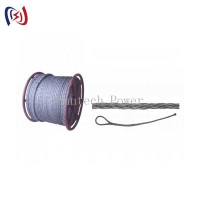 China Galvanized Pilot Wire Rope 9mm-42mm Braided Anti Twisting Steel Wire Rope for sale