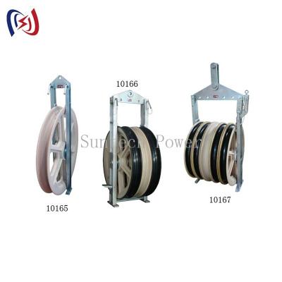 China 1040 Series Large Rope Pulley Customized Overhead Transmission Line Tools for sale