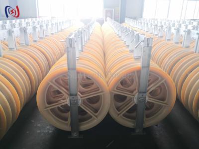 China 150KN Transmission Stringing Blocks ACSR720 Conductor Wire Stringing Blocks for sale