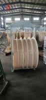 China 150KN Transmission Stringing Blocks ACSR720 Conductor Wire Stringing Blocks for sale