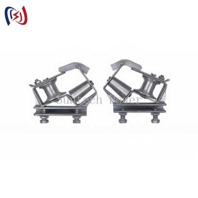 China 5KN Cable Roller Pulley Aluminum Sheave Or Nylon Sheave Cable Pulling Roller for sale