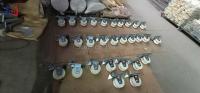 China 10KN Pithead Cable Sheave Roller Wire Pulling Sheaves With Hook for sale