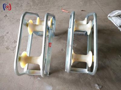 China 10-20KN Pithead Cable Pulling Rollers SHL700J3 Wire Pulling Rollers for sale