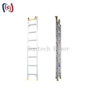 China Aluminum Alloy Ladder Industrial Stringing Aluminum Alloy Suspension Ladder Single Telescopic for sale