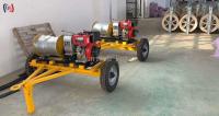 China Customized Cable Reel Trailer Cable Drum Trailer High Load Bearing Capacity 2360mm for sale