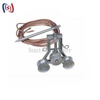 China Aluminum Sheave Ground Block 100A Conductor Stringing Blocks for sale