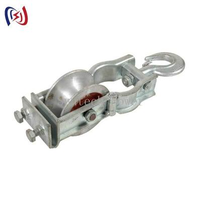 China Universal Stringing Block with Dual-Use Hanging or Sitting Installation, Aluminum and Nylon Sheave Options, Lightweight 1.4-3.5 kg Model Range for sale