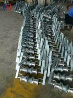 China Triple Sheave Nylon Stringing Block with 5kN Rated Load for Bundle Conductor Stringing for sale