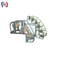 China SHJ Cable Pithead Roller with R450/R700 Curvature Radius, 10KN Rated Load, and 160mm Max Cable Diameter for Underground Cable Direction Change for sale