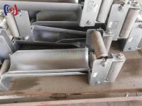 China Framed Cable Roller Pulley with 20kN Rated Load for 180mm Max Cable Diameter and Dust-Proof Bearing for sale