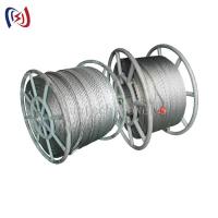China Anti-Twisting 12 Strand Steel Wire Rope with 1960 MPa Galvanized Steel for Mechanical Pulling for sale