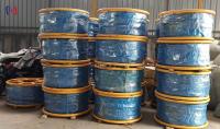 China Anti-Twisting 12 Strand Steel Wire Rope with 1960 MPa Galvanized Steel for Mechanical Pulling for sale