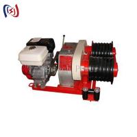 China Double Drum Winch 6.3-9kW with 2000-3600RPM for Cable Laying and Diesel or Gasoline Engine Options for sale
