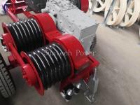 China Double Drum Winch 6.3-9kW with 2000-3600RPM for Cable Laying and Diesel or Gasoline Engine Options for sale