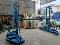 China Hydraulic Cable Reel Stand with 50KN Rated Load for 2400mm Diameter Cable Drum Handling for sale