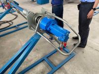China Hydraulic Conductor Reel Stand with 1400mm Max Plate Width and 5000-7000KG Max Weight for Cable Drum Release for sale