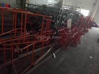China Cable Reel Stand with 13-59KG Reel Weight for Controlled Cable Drum Release and Good Stability for sale