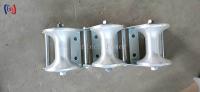 China Cable Pithead Roller with 10KN Rated Load and Φ150 Max Cable Diameter for Pithead Transition Guide for sale