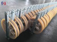 China 822 Series Stringing Block Multi Sheave Conductor Pulley for Transmission Line for sale
