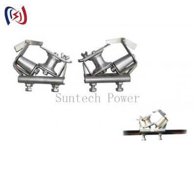 China Skyward Corner Stringing Block with Double Roller Design and Steel Frame for Transmission Line Construction for sale