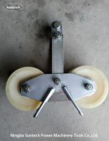 China Tandem Sheave Stringing Block with Nylon Pulley and Twin Sheave Design for 25 Rated Load Transmission Line for sale