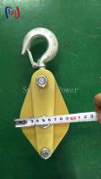 China Insulated Hoisting Tackle with High-Strength Nylon Sheaves and Galvanized Steel Frame for Smooth Bearing Rotation for sale