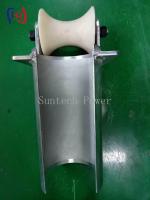 China D Series Cable Entrance Protection Roller with Galvanized Steel Frame and Wear-Resistant Nylon Dual Guide Rollers for sale