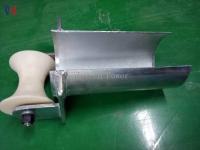 China D Series Cable Entrance Protection Roller with Galvanized Steel Frame and Wear-Resistant Nylon Dual Guide Rollers for sale