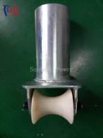 China D Series Cable Entrance Protection Roller with Galvanized Steel Frame and Wear-Resistant Nylon Dual Guide Rollers for sale