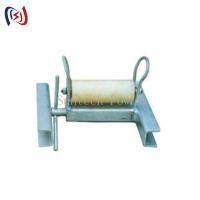 China Heavy Duty Galvanized Steel SHS Opening Protection Cable Roller with Wear-Resistant Nylon Roller for Corrosion-Resistant Cable Guidance for sale