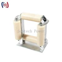 China Heavy Duty Framed Cable Roller with Corrosion Resistant Galvanized Steel Frame and Multiple Nylon Rollers for sale