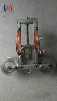 China Grounding Block with Spring Loaded Conductive Contact Hot-Dip Galvanized Steel and High Conductivity Copper Cable for sale