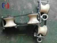 China Heavy Duty Double Sheave Block with Dual Sheave Design and Corrosion Resistant Finish for Transmission Line Stringing for sale