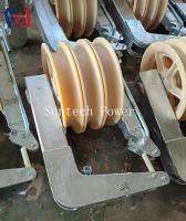 China Helicopter Stringing Block with Large Diameter Sheave High Load Capacity and Lightweight Structural Frame for Transmission Line Construction for sale