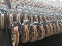China Helicopter Stringing Block with Large Diameter Sheave High Load Capacity and Lightweight Structural Frame for Transmission Line Construction for sale