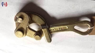 China Universal Come Along Clamp for 4-32mm Wire Rope with 10-30KN Rated Load and Forged Alloy Steel Construction for sale