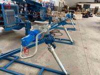 China Hydraulic Conductor Drum Stand with 5000-7000kg Reel Capacity Hydraulic Lifting and Driven Payoff for Construction Safety for sale