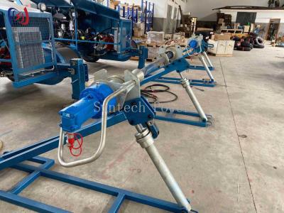 China Hydraulic Conductor Drum Stand with 5000-7000kg Reel Capacity Hydraulic Lifting and Driven Payoff for Construction Safety for sale